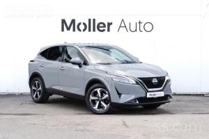 Grey Nissan Qashqai 2022 in Riga, with an engine capacity of 1.30 L and mileage of 26 thousand km for 22650 €, photo 3 on AUTOMOTO.COM.LV