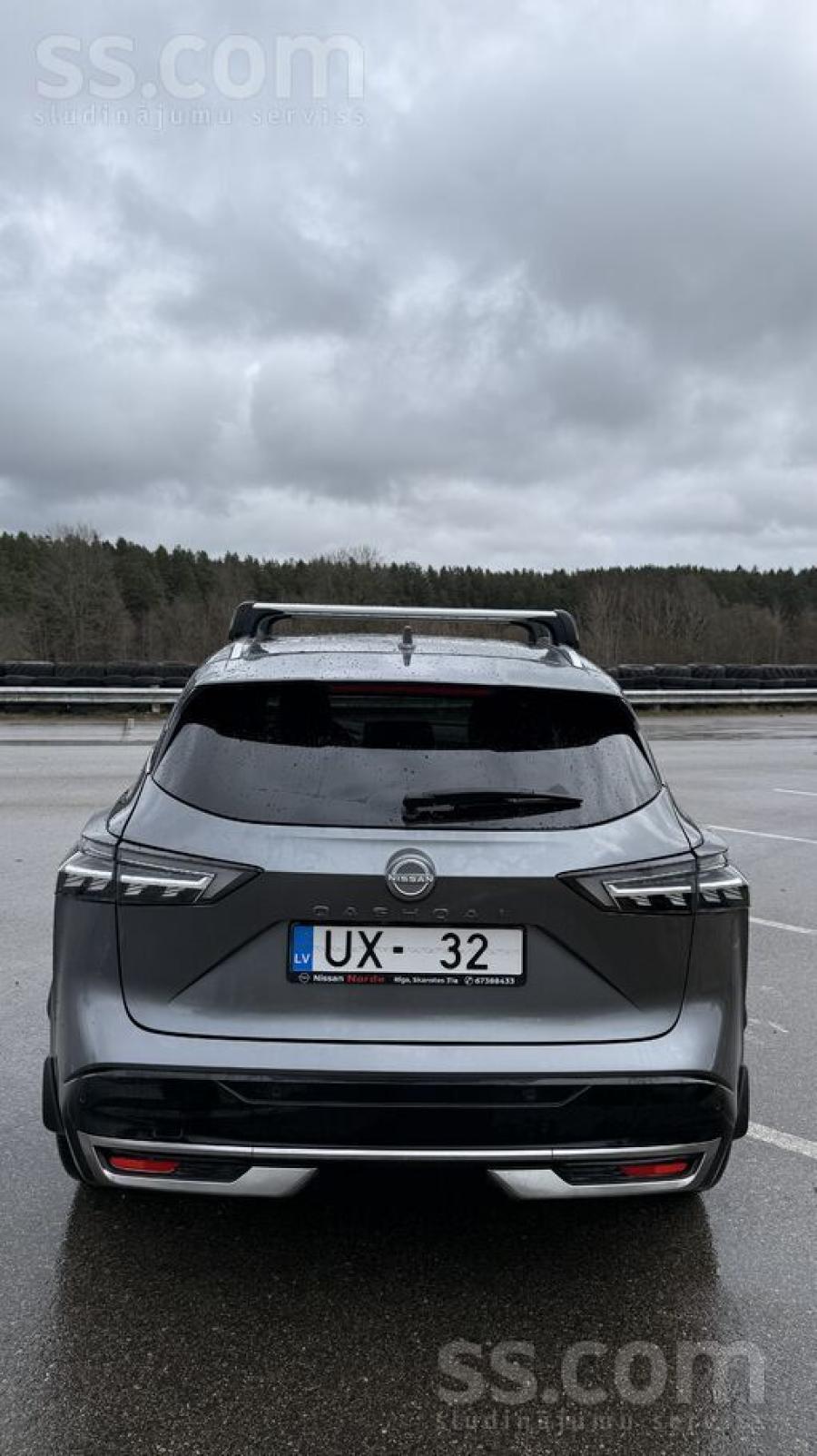 Pelēks Nissan Qashqai 2025 Valmiera, ar dzinēja tilpumu 1.30 L un nobraukumu 51 tūkst. km par 30900 €, foto 5 vietnē AUTOMOTO.COM.LV