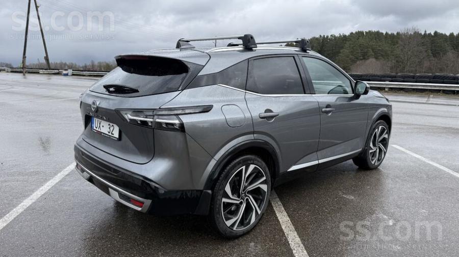 Pelēks Nissan Qashqai 2025 Valmiera, ar dzinēja tilpumu 1.30 L un nobraukumu 51 tūkst. km par 30900 €, foto 6 vietnē AUTOMOTO.COM.LV