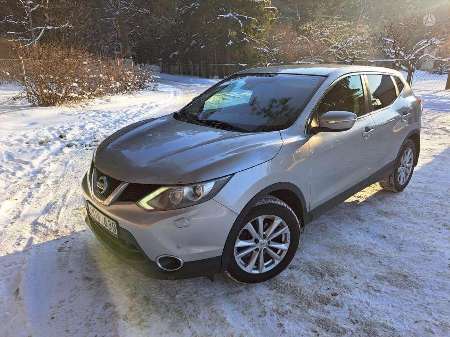 Pelēks Nissan Qashqai 2014 Kauņa, ar dzinēja tilpumu 1.60 L un nobraukumu 239 tūkst. km par 7499 €, foto 1 vietnē AUTOMOTO.COM.LV