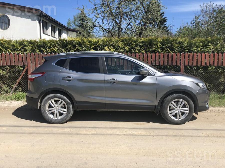 Pelēks Nissan Qashqai 2014 Rīga, ar dzinēja tilpumu 1.20 L un nobraukumu 165 tūkst. km par 6950 €, foto 4 vietnē AUTOMOTO.COM.LV