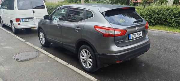 Grey Nissan Qashqai 2015 in Tallinn, with an engine capacity of 1.20 L and mileage of 91 thousand km for 8000 €, photo 4 on AUTOMOTO.COM.LV