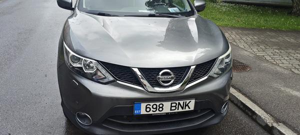 Grey Nissan Qashqai 2015 in Tallinn, with an engine capacity of 1.20 L and mileage of 91 thousand km for 8000 €, photo 5 on AUTOMOTO.COM.LV