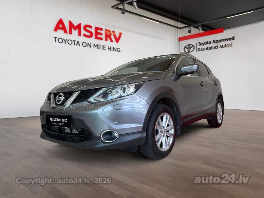 Pelēks Nissan Qashqai 2016 Pērnava, ar dzinēja tilpumu 1.20 L un nobraukumu 161 tūkst. km par 8700 €, foto 1 vietnē AUTOMOTO.COM.LV