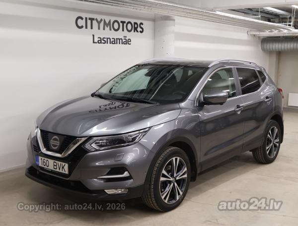 Grey Nissan Qashqai 2018 in Tallinn, with an engine capacity of 1.20 L and mileage of 107 thousand km for 11900 €, photo 1 on AUTOMOTO.COM.LV