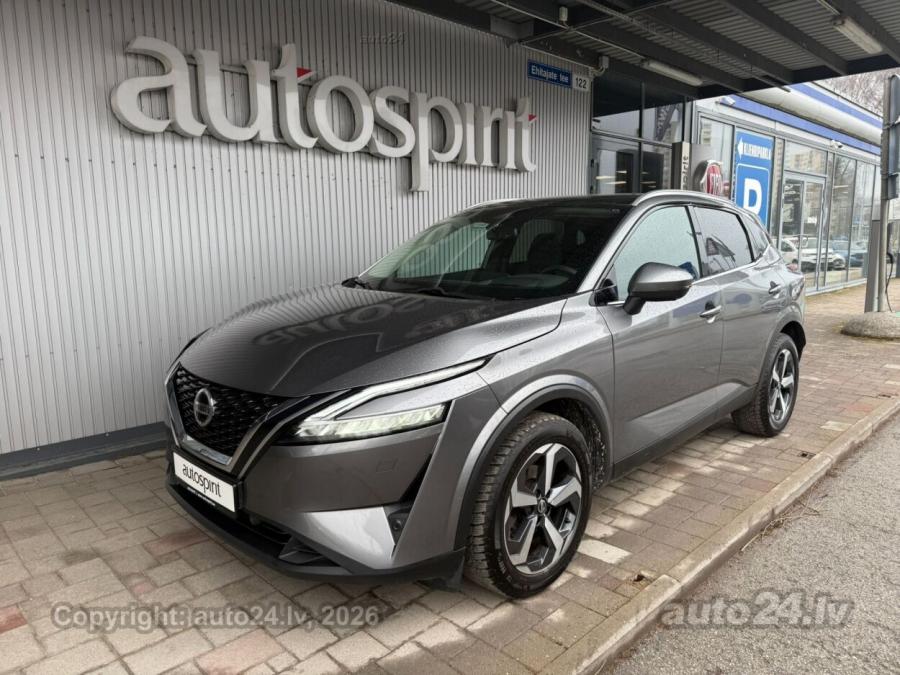 Grey Nissan Qashqai 2021 in Tallinn, with an engine capacity of 1.30 L and mileage of 73 thousand km for 19990 €, photo 1 on AUTOMOTO.COM.LV
