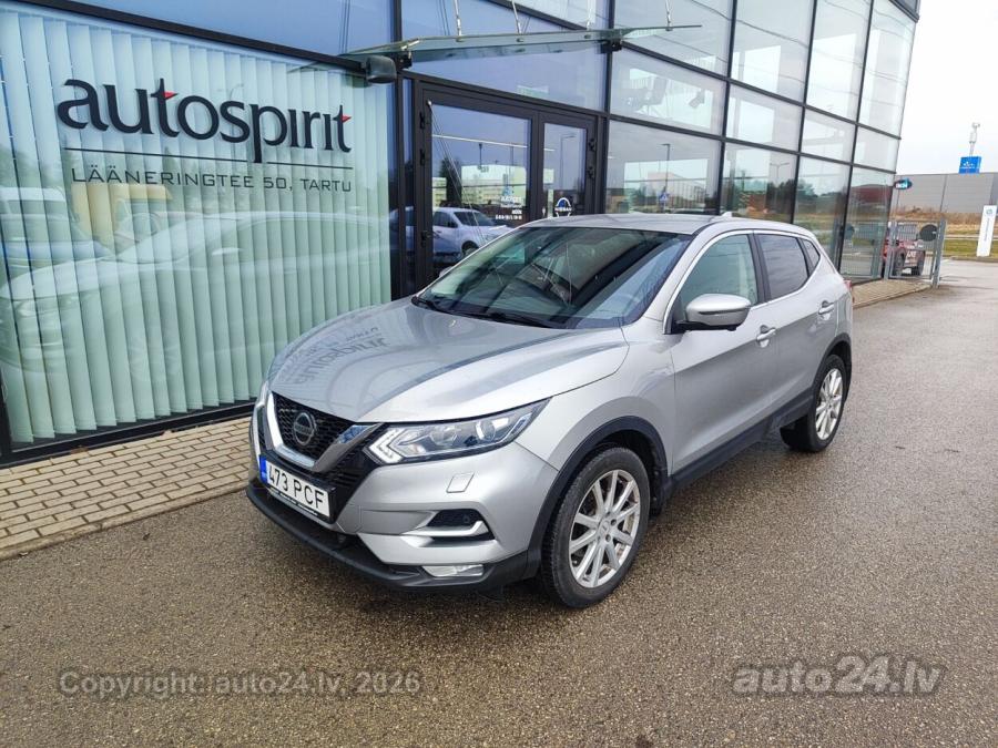 Pelēks Nissan Qashqai 2021 Tallina, ar dzinēja tilpumu 1.30 L un nobraukumu 52 tūkst. km par 15990 €, foto 1 vietnē AUTOMOTO.COM.LV