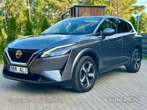 Pelēks Nissan Qashqai 2021 Tallina, ar dzinēja tilpumu 1.30 L un nobraukumu 70 tūkst. km par 22990 €, foto  vietnē AUTOMOTO.COM.LV