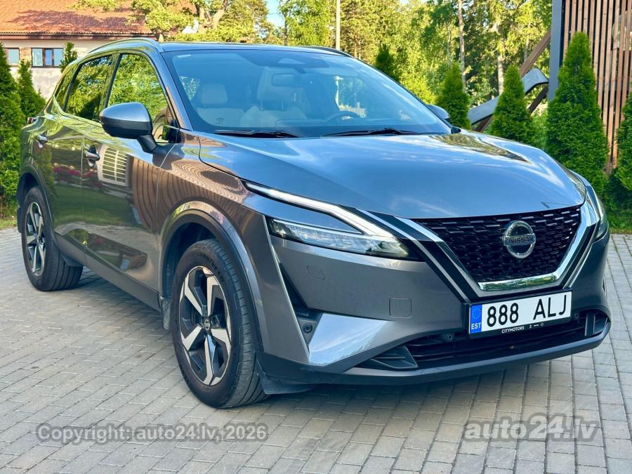 Grey Nissan Qashqai 2021 in Tallinn, with an engine capacity of 1.30 L and mileage of 70 thousand km for 22990 €, photo 6 on AUTOMOTO.COM.LV