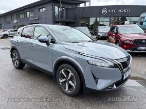 Grey Nissan Qashqai 2024 in Rakvere, with an engine capacity of 1.50 L and mileage of 14 thousand km for 28490 €, photo  on AUTOMOTO.COM.LV