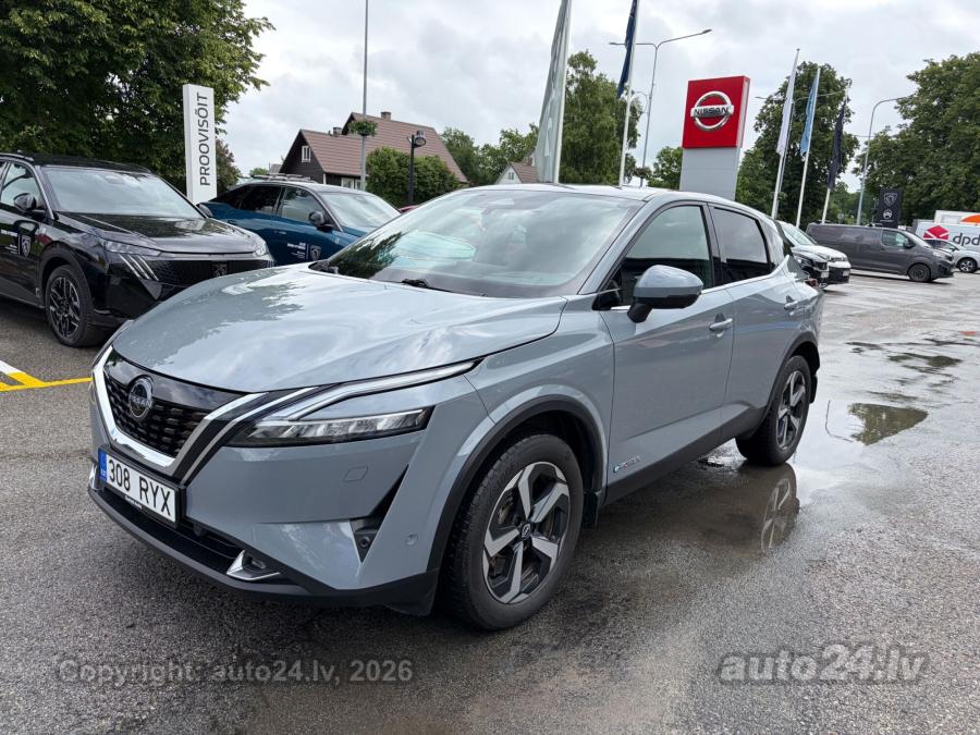 Grey Nissan Qashqai 2024 in Rakvere, with an engine capacity of 1.50 L and mileage of 14 thousand km for 28490 €, photo 7 on AUTOMOTO.COM.LV