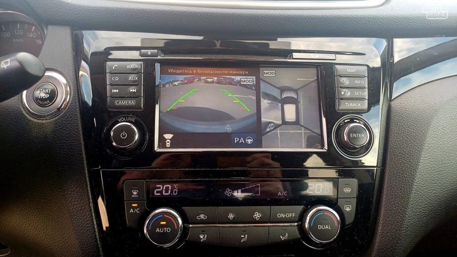 Nissan Qashqai 2016 Viļņa, ar dzinēja tilpumu 1.60 L un nobraukumu 266 tūkst. km par 10500 €, foto 17 vietnē AUTOMOTO.COM.LV