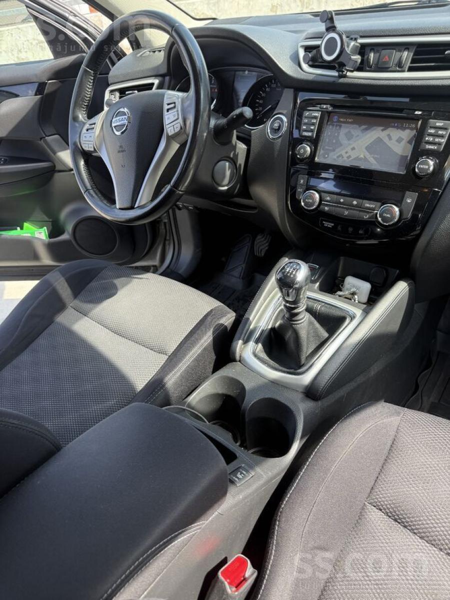 Nissan Qashqai 2017 Rīga, ar dzinēja tilpumu 1.60 L un nobraukumu 145 tūkst. km par 9900 €, foto 9 vietnē AUTOMOTO.COM.LV