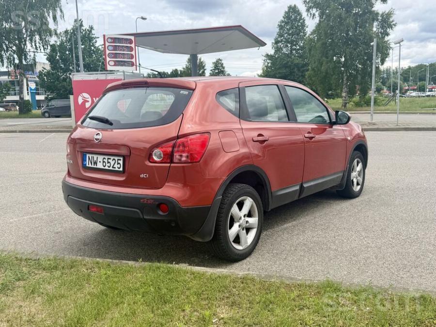 Orange Nissan Qashqai 2007 in Riga, with an engine capacity of 2.00 L and mileage of 440 thousand km for 2650 €, photo 9 on AUTOMOTO.COM.LV
