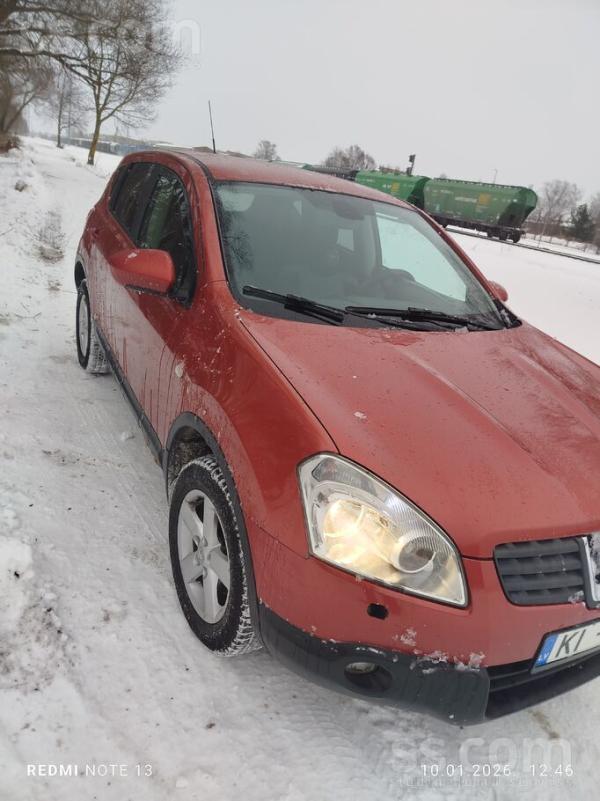 Oranžs Nissan Qashqai 2008 Liepāja, ar dzinēja tilpumu 1.50 L un nobraukumu 400 tūkst. km par 3200 €, foto 4 vietnē AUTOMOTO.COM.LV