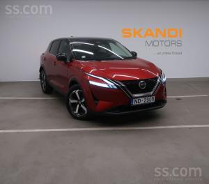 Orange Nissan Qashqai 2022 in Riga, with an engine capacity of 1.30 L and mileage of 83 thousand km for 22190 €, photo 3 on AUTOMOTO.COM.LV