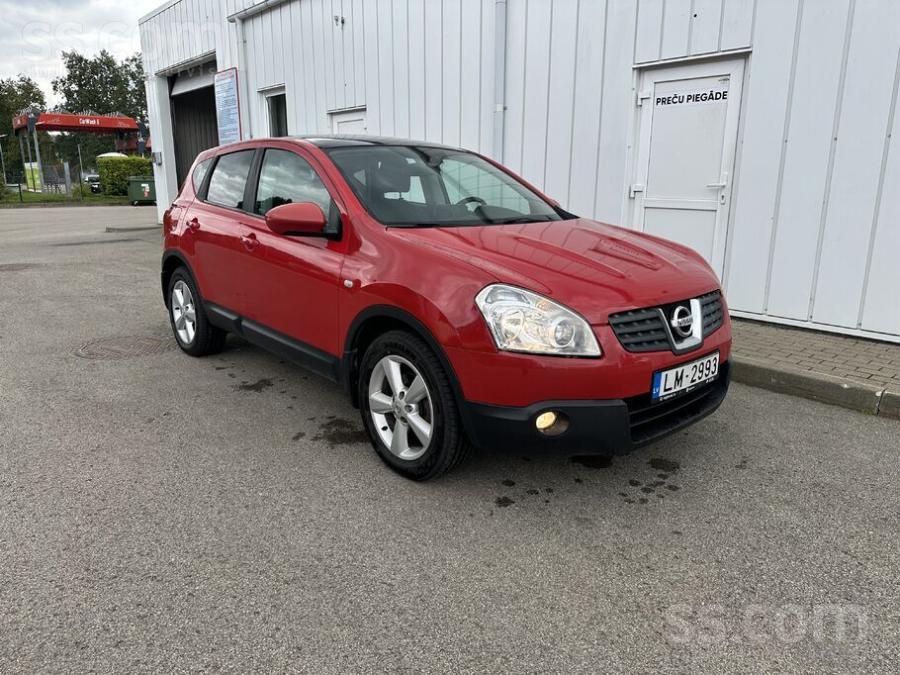 Красный Ниссан Кашкай 2007 в Елгава, объемом двигателя 2.00 л и пробегом 315 тыс. км за 3600 €, фото 4 на AUTOMOTO.COM.LV
