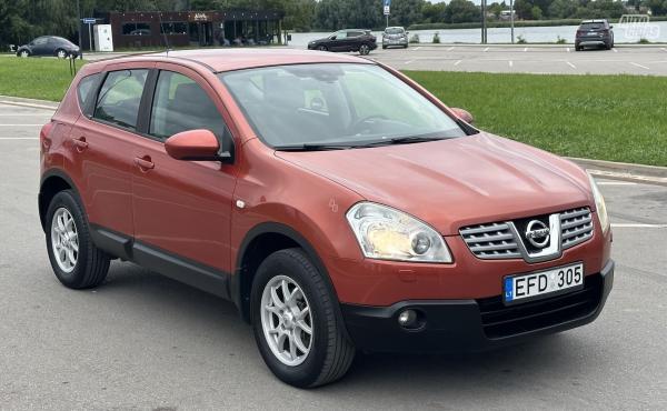 Sarkans Nissan Qashqai 2008 Šauļi, ar dzinēja tilpumu 1.50 L un nobraukumu 154 tūkst. km par 3300 €, foto 1 vietnē AUTOMOTO.COM.LV