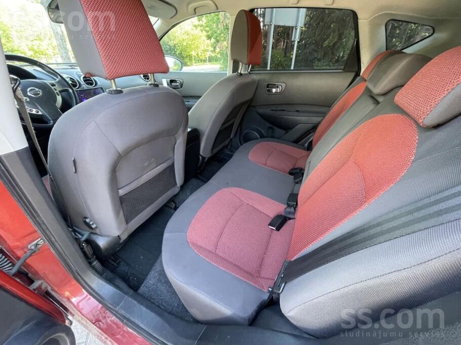 Sarkans Nissan Qashqai 2009 Jūrmala, ar dzinēja tilpumu 1.50 L un nobraukumu 0 tūkst. km par 2790 €, foto 20 vietnē AUTOMOTO.COM.LV