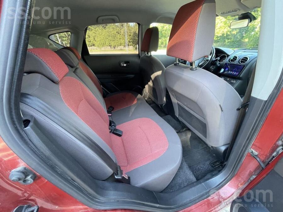 Sarkans Nissan Qashqai 2009 Jūrmala, ar dzinēja tilpumu 1.50 L un nobraukumu 0 tūkst. km par 2790 €, foto 21 vietnē AUTOMOTO.COM.LV