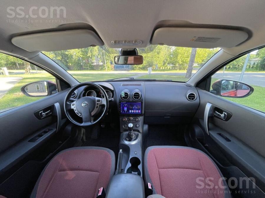 Sarkans Nissan Qashqai 2009 Jūrmala, ar dzinēja tilpumu 1.50 L un nobraukumu 0 tūkst. km par 2790 €, foto 22 vietnē AUTOMOTO.COM.LV