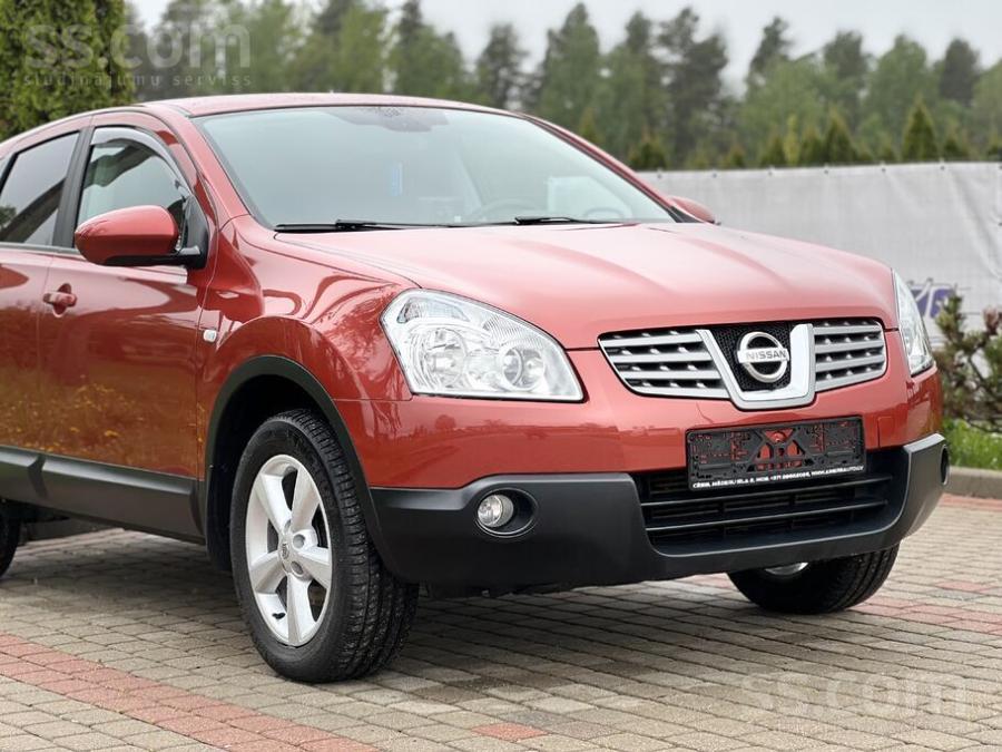 Красный Ниссан Кашкай 2010 в Цесис, объемом двигателя 1.50 л и пробегом 128 тыс. км за 6500 €, фото 1 на AUTOMOTO.COM.LV