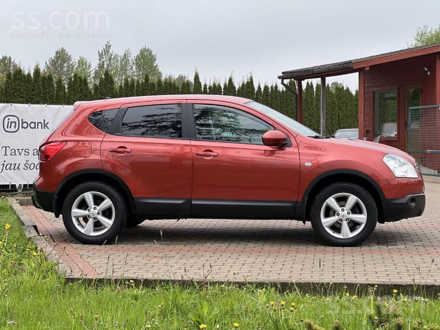 Красный Ниссан Кашкай 2010 в Цесис, объемом двигателя 1.50 л и пробегом 128 тыс. км за 6500 €, фото 7 на AUTOMOTO.COM.LV