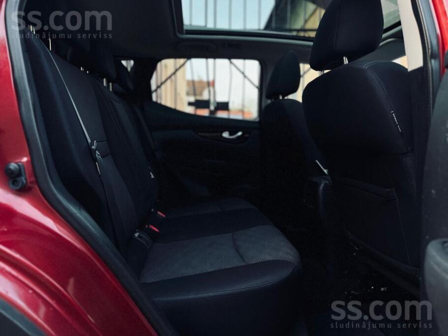 Sarkans Nissan Qashqai 2014 Cēsis, ar dzinēja tilpumu 1.20 L un nobraukumu 0 tūkst. km par 8990 €, foto 11 vietnē AUTOMOTO.COM.LV