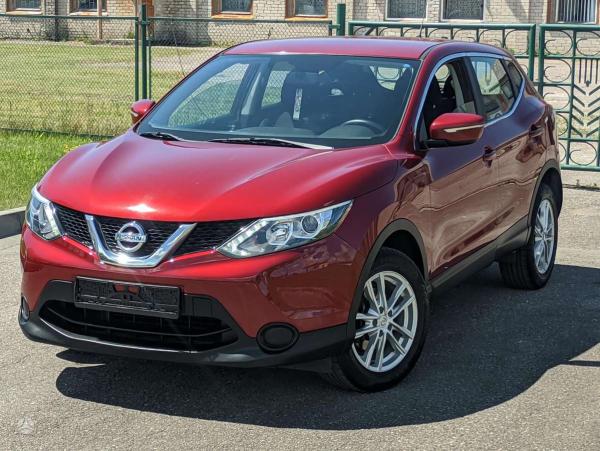 Sarkans Nissan Qashqai 2014 Kretinga, ar dzinēja tilpumu 1.46 L un nobraukumu 202 tūkst. km par 7950 €, foto 1 vietnē AUTOMOTO.COM.LV