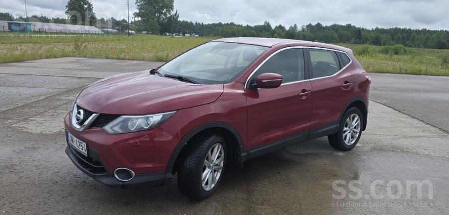 Sarkans Nissan Qashqai 2014 Rīga, ar dzinēja tilpumu 1.20 L un nobraukumu 156 tūkst. km par 5300 €, foto 1 vietnē AUTOMOTO.COM.LV