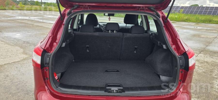 Sarkans Nissan Qashqai 2014 Rīga, ar dzinēja tilpumu 1.20 L un nobraukumu 156 tūkst. km par 5300 €, foto 8 vietnē AUTOMOTO.COM.LV