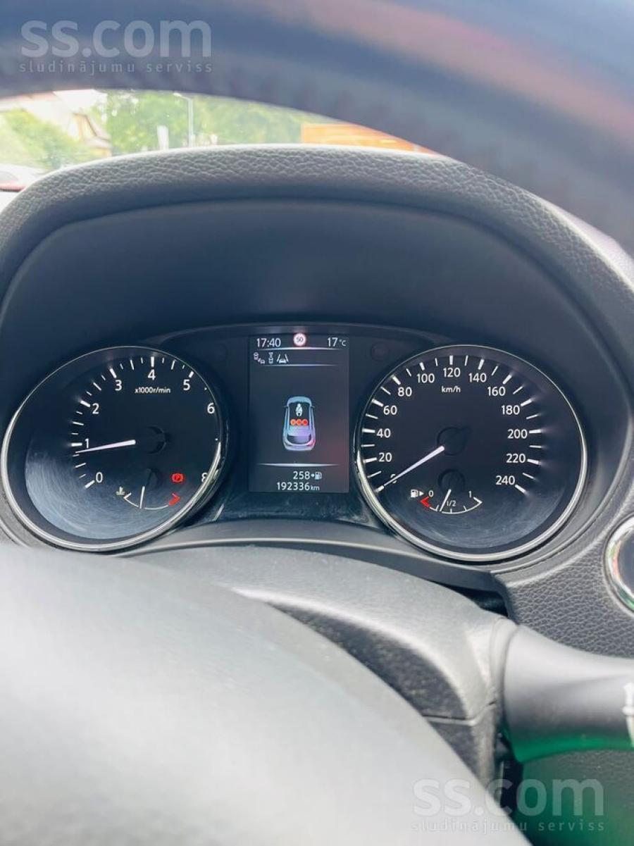 Sarkans Nissan Qashqai 2014 Rīga, ar dzinēja tilpumu 1.20 L un nobraukumu 192 tūkst. km par 7200 €, foto 7 vietnē AUTOMOTO.COM.LV
