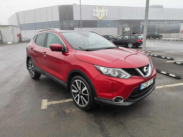 Sarkans Nissan Qashqai 2015 Viļņa, ar dzinēja tilpumu 1.20 L un nobraukumu 51 tūkst. km par 9700 €, foto 5 vietnē AUTOMOTO.COM.LV