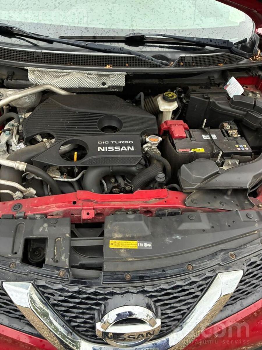 Sarkans Nissan Qashqai 2015 Valmiera, ar dzinēja tilpumu 1.60 L un nobraukumu 116 tūkst. km par 7900 €, foto 7 vietnē AUTOMOTO.COM.LV