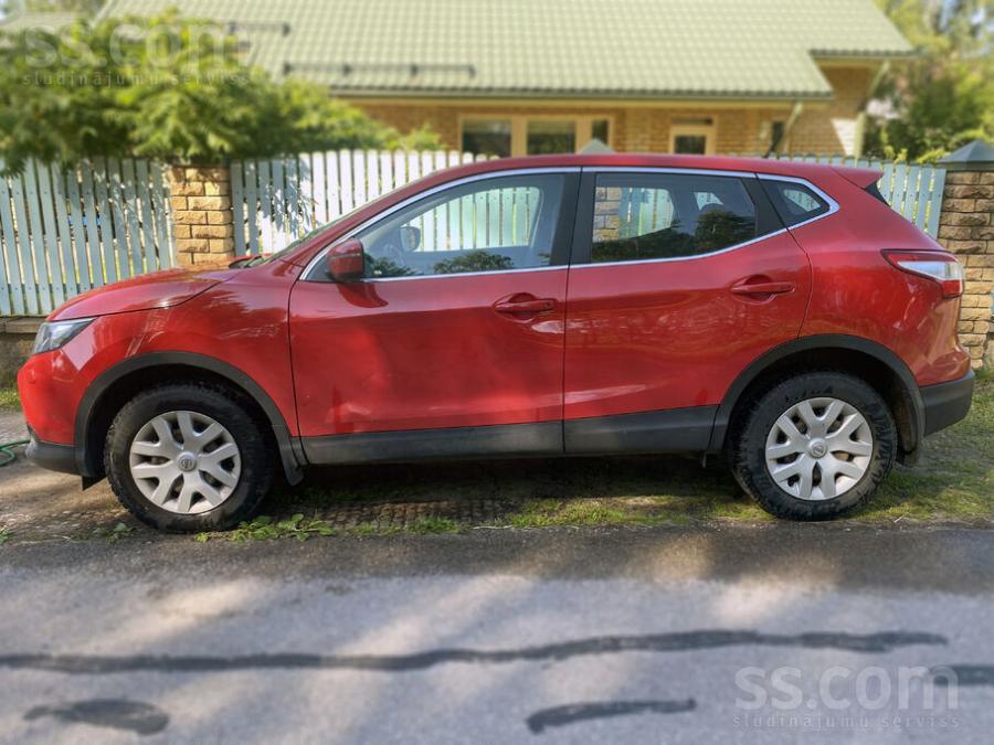 Sarkans Nissan Qashqai 2016 Rīga, ar dzinēja tilpumu 1.20 L un nobraukumu 166 tūkst. km par 7990 €, foto 2 vietnē AUTOMOTO.COM.LV
