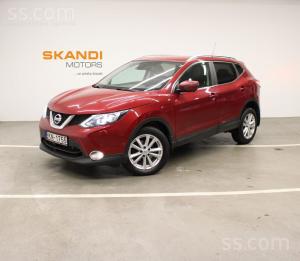 Sarkans Nissan Qashqai 2016 Rīga, ar dzinēja tilpumu 1.20 L un nobraukumu 93 tūkst. km par 10990 €, foto  vietnē AUTOMOTO.COM.LV