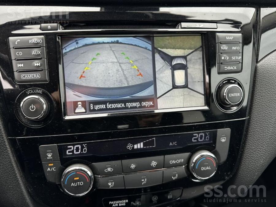 Sarkans Nissan Qashqai 2016 Rīga, ar dzinēja tilpumu 1.20 L un nobraukumu 81 tūkst. km par 8690 €, foto 14 vietnē AUTOMOTO.COM.LV