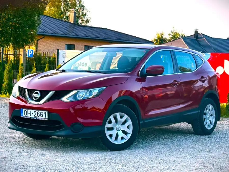 Sarkans Nissan Qashqai 2016 Jelgava, ar dzinēja tilpumu 1.50 L un nobraukumu 277 tūkst. km par 8200 €, foto 1 vietnē AUTOMOTO.COM.LV