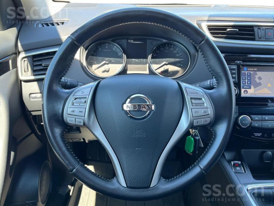 Sarkans Nissan Qashqai 2016 Rīga, ar dzinēja tilpumu 1.20 L un nobraukumu 145 tūkst. km par 8490 €, foto 13 vietnē AUTOMOTO.COM.LV