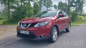 Красный Ниссан Кашкай 2016 в Алуксне, объемом двигателя 1.60 л и пробегом 0 тыс. км за 7990 €, фото  на AUTOMOTO.COM.LV