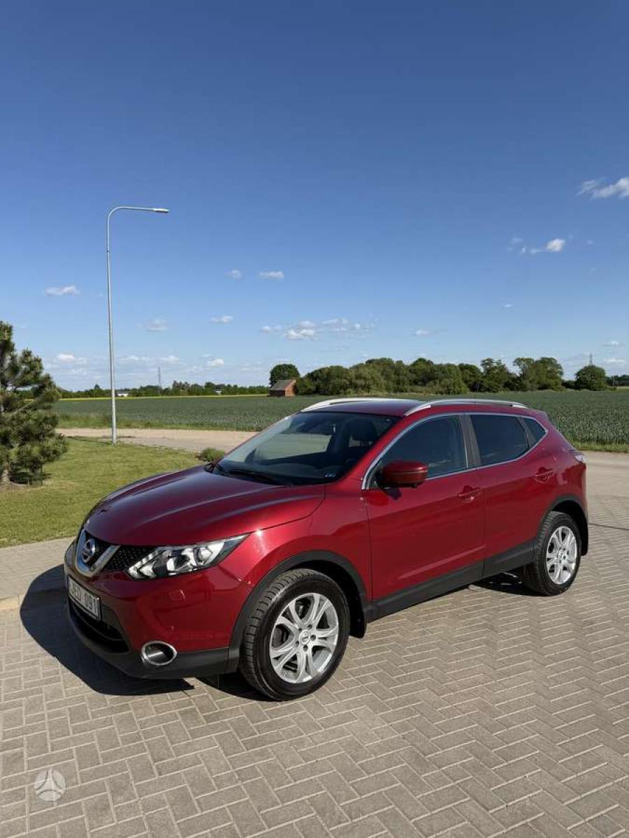 Sarkans Nissan Qashqai 2016 Kauņa, ar dzinēja tilpumu 1.20 L un nobraukumu 140 tūkst. km par 9400 €, foto 4 vietnē AUTOMOTO.COM.LV