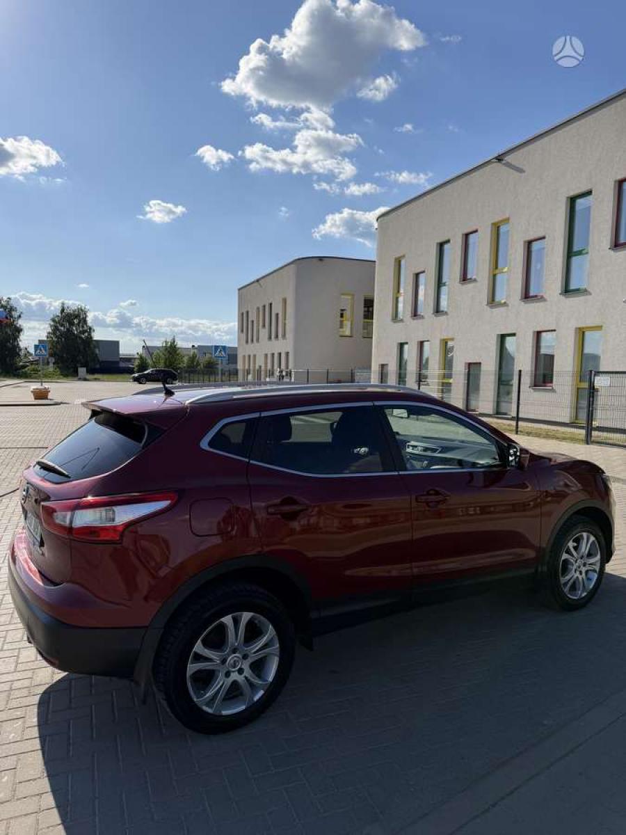 Sarkans Nissan Qashqai 2016 Kauņa, ar dzinēja tilpumu 1.20 L un nobraukumu 140 tūkst. km par 9400 €, foto 8 vietnē AUTOMOTO.COM.LV