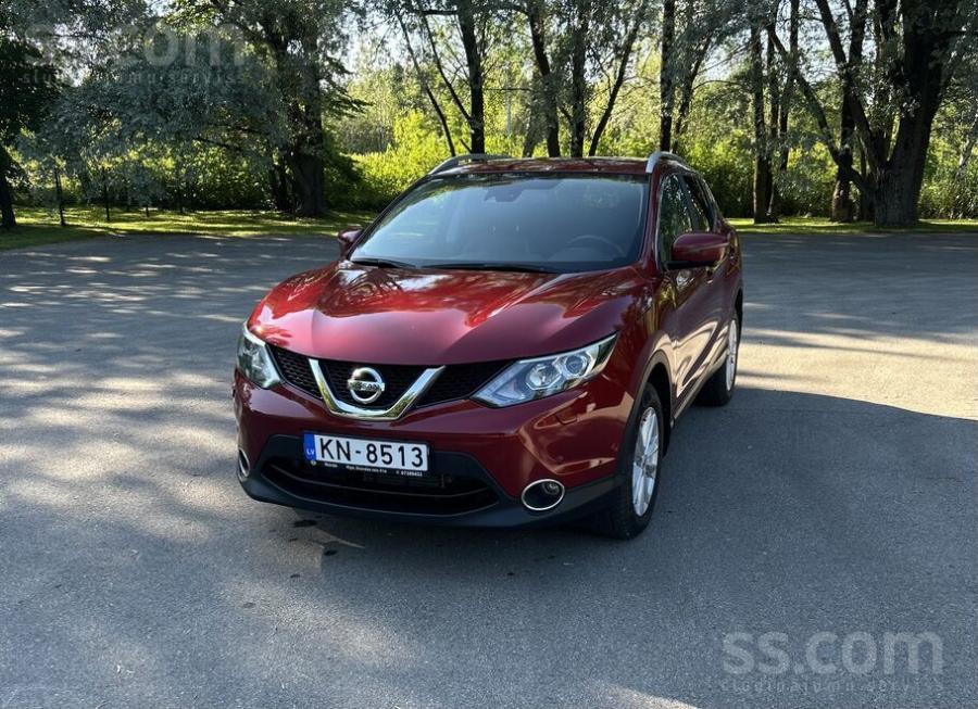 Sarkans Nissan Qashqai 2016 Jūrmala, ar dzinēja tilpumu 1.20 L un nobraukumu 130 tūkst. km par 8200 €, foto 1 vietnē AUTOMOTO.COM.LV