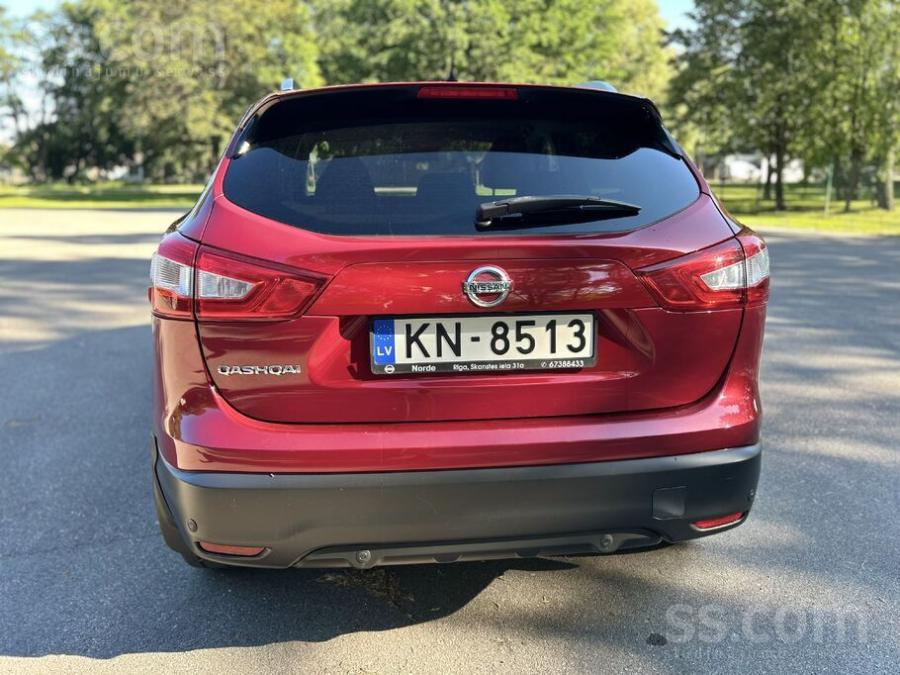 Sarkans Nissan Qashqai 2016 Jūrmala, ar dzinēja tilpumu 1.20 L un nobraukumu 130 tūkst. km par 8200 €, foto 10 vietnē AUTOMOTO.COM.LV