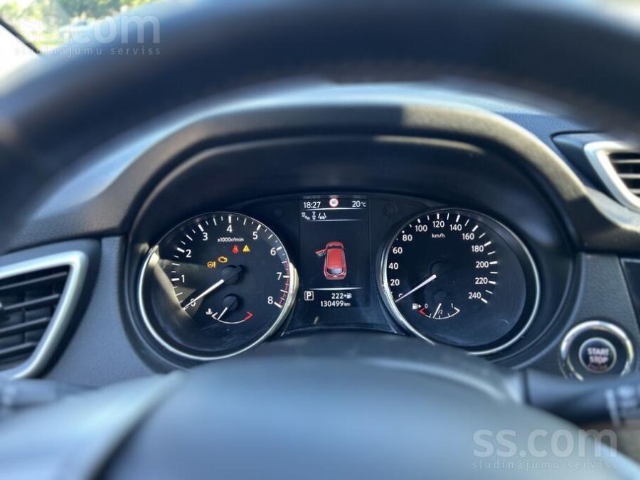 Sarkans Nissan Qashqai 2016 Jūrmala, ar dzinēja tilpumu 1.20 L un nobraukumu 130 tūkst. km par 8200 €, foto 12 vietnē AUTOMOTO.COM.LV