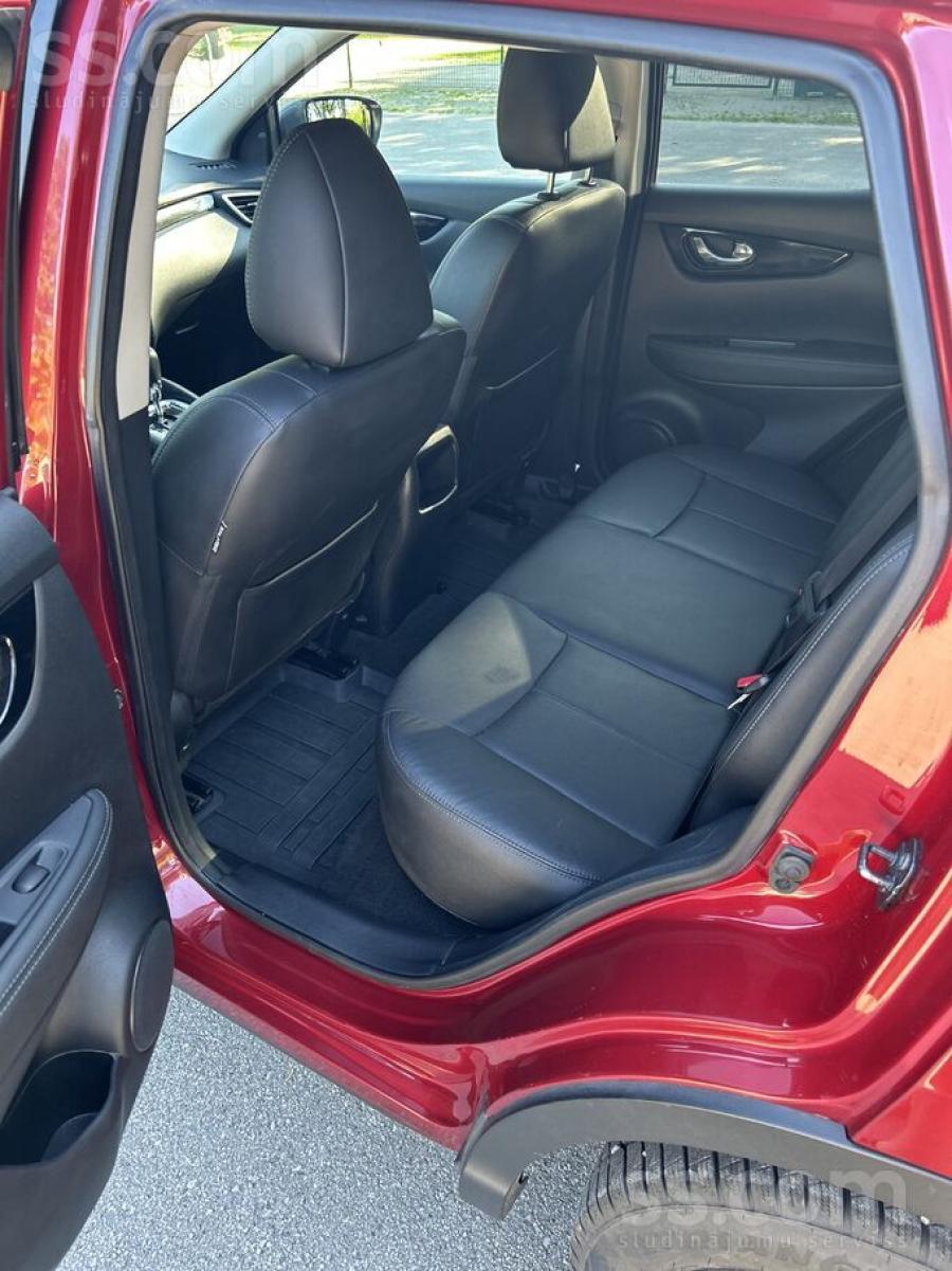 Sarkans Nissan Qashqai 2016 Jūrmala, ar dzinēja tilpumu 1.20 L un nobraukumu 130 tūkst. km par 8200 €, foto 14 vietnē AUTOMOTO.COM.LV