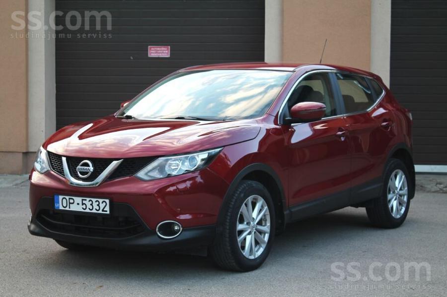 Sarkans Nissan Qashqai 2016 Ogre, ar dzinēja tilpumu 1.20 L un nobraukumu 174 tūkst. km par 8490 €, foto 3 vietnē AUTOMOTO.COM.LV