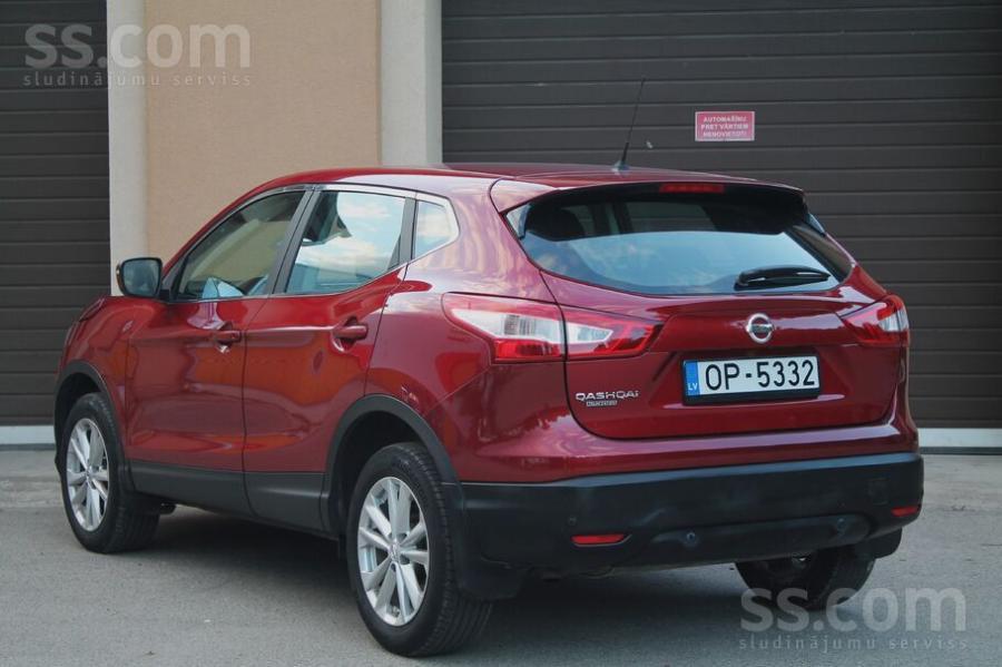 Sarkans Nissan Qashqai 2016 Ogre, ar dzinēja tilpumu 1.20 L un nobraukumu 174 tūkst. km par 8490 €, foto 7 vietnē AUTOMOTO.COM.LV