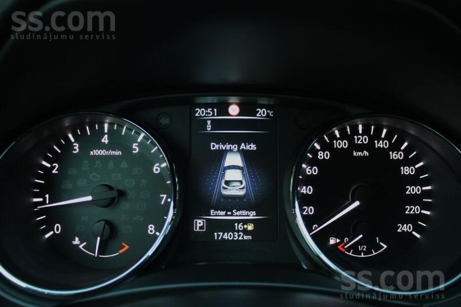 Sarkans Nissan Qashqai 2016 Ogre, ar dzinēja tilpumu 1.20 L un nobraukumu 174 tūkst. km par 8490 €, foto 12 vietnē AUTOMOTO.COM.LV