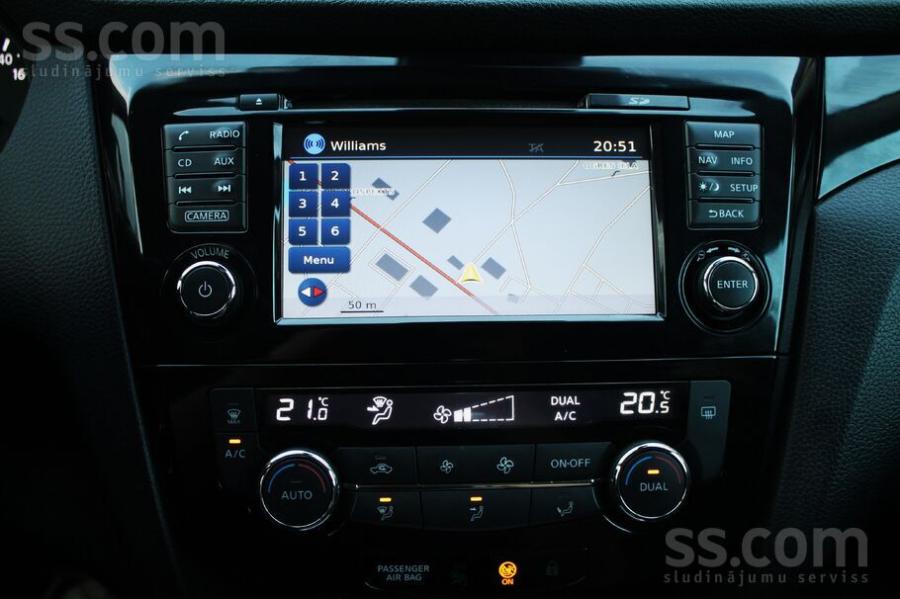 Sarkans Nissan Qashqai 2016 Ogre, ar dzinēja tilpumu 1.20 L un nobraukumu 174 tūkst. km par 8490 €, foto 13 vietnē AUTOMOTO.COM.LV